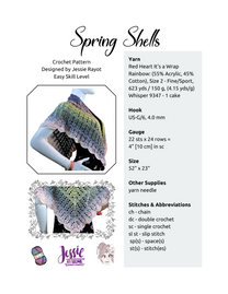 Spring Shells Crochet Pattern by Jessie At Home – Crochet Foundry