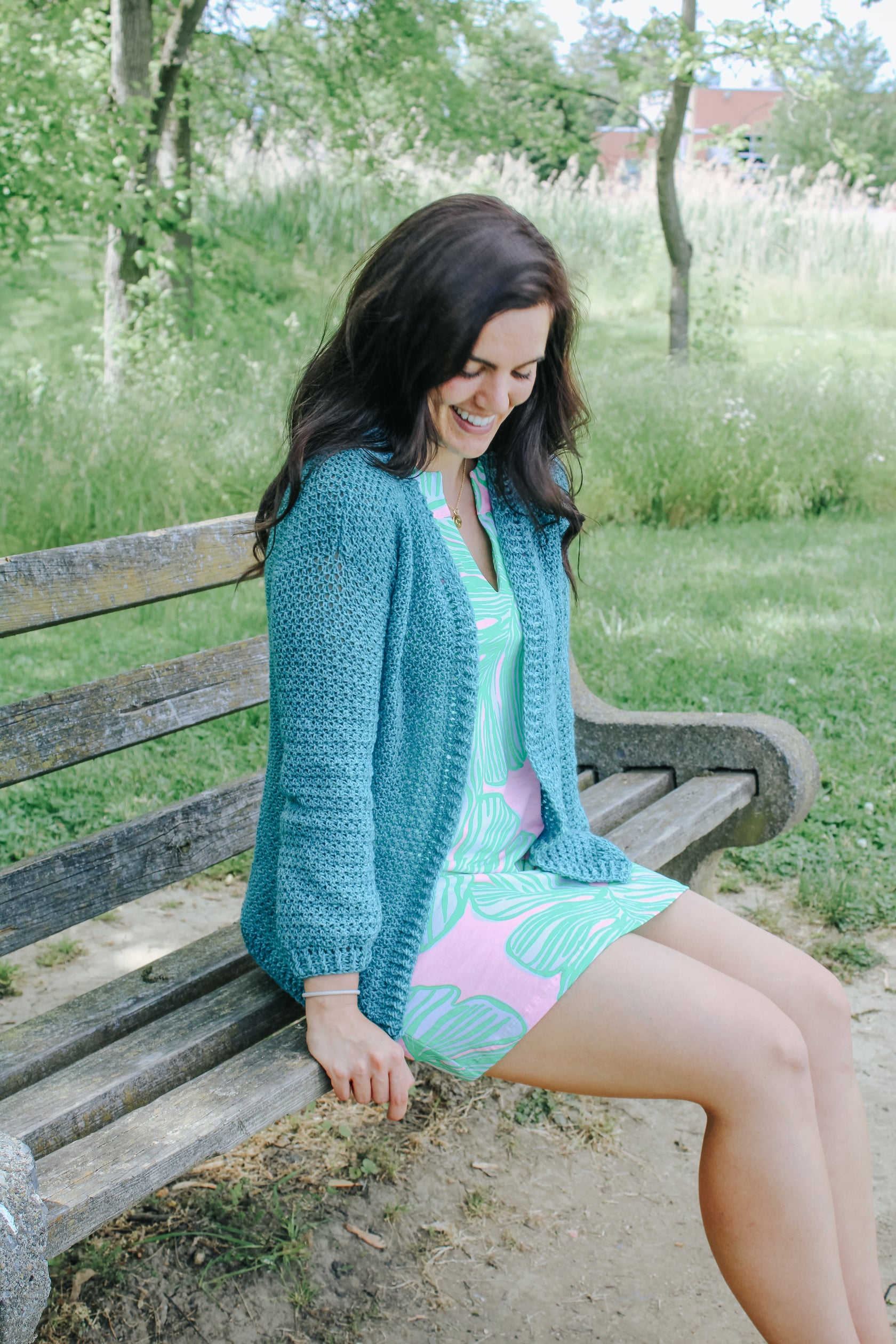 Bahama Breeze Cardigan Crochet Pattern by Jessica Herr – Crochet Foundry