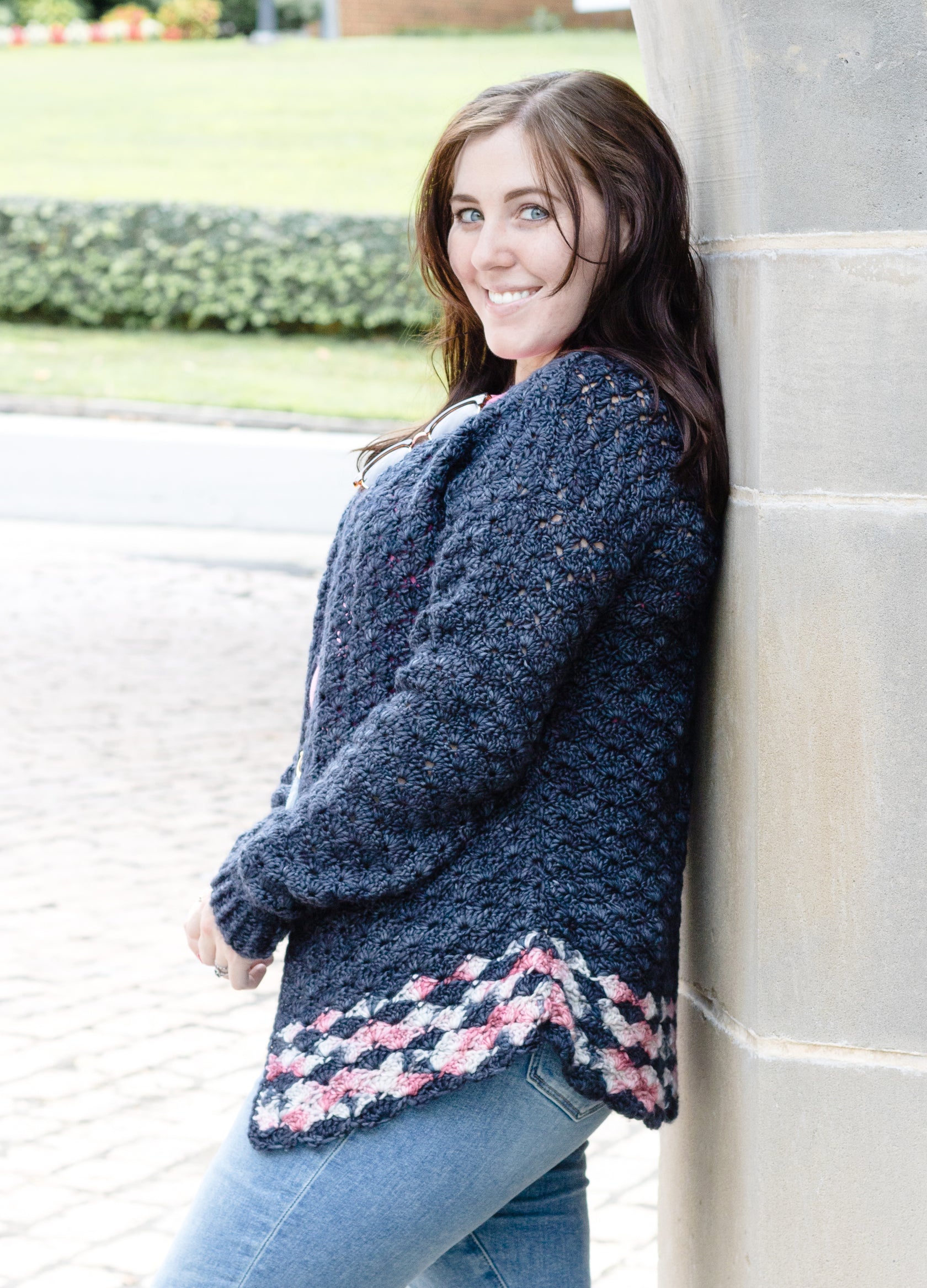 Shorebreak Cardigan PDF Crochet Pattern by Jessica Herr – Crochet Foundry